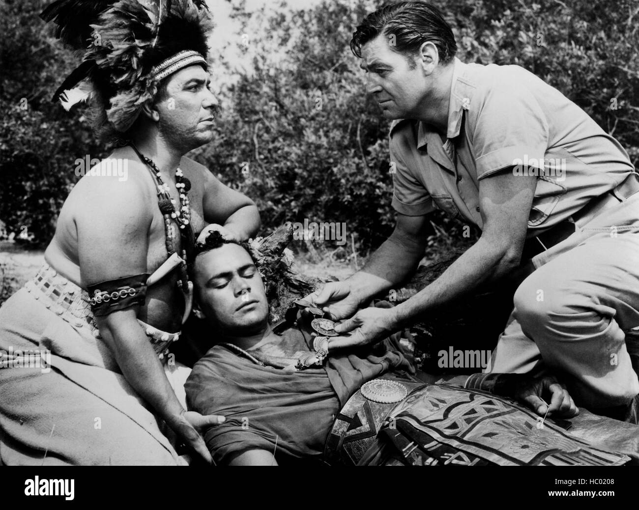 JUNGLE MOON MEN, Michael Granger, Ben Chapman, Johnny Weissmuller, 1955 ...