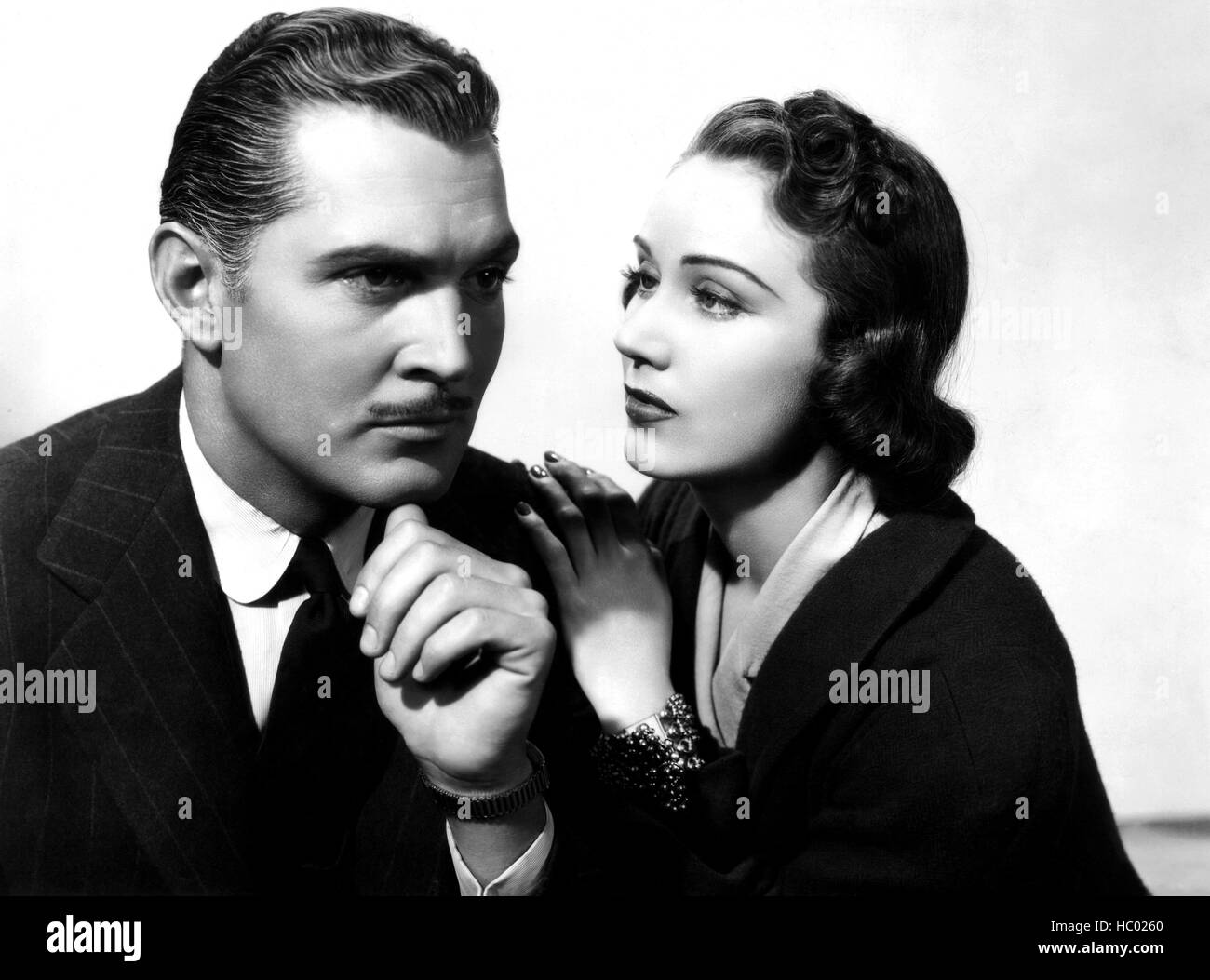 THE JURY'S SECRET, from left, Kent Taylor, Fay Wray, 1938 Stock Photo ...