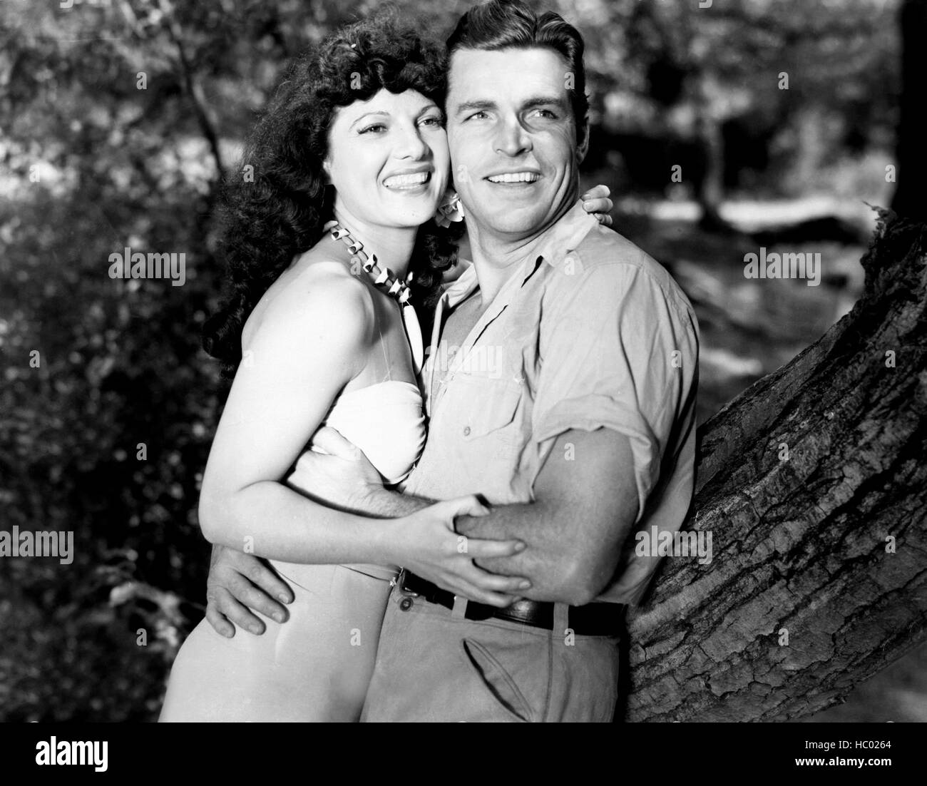 JUNGLE SIREN, from left, Ann Corio, Buster Crabbe, 1942 Stock Photo - Alamy