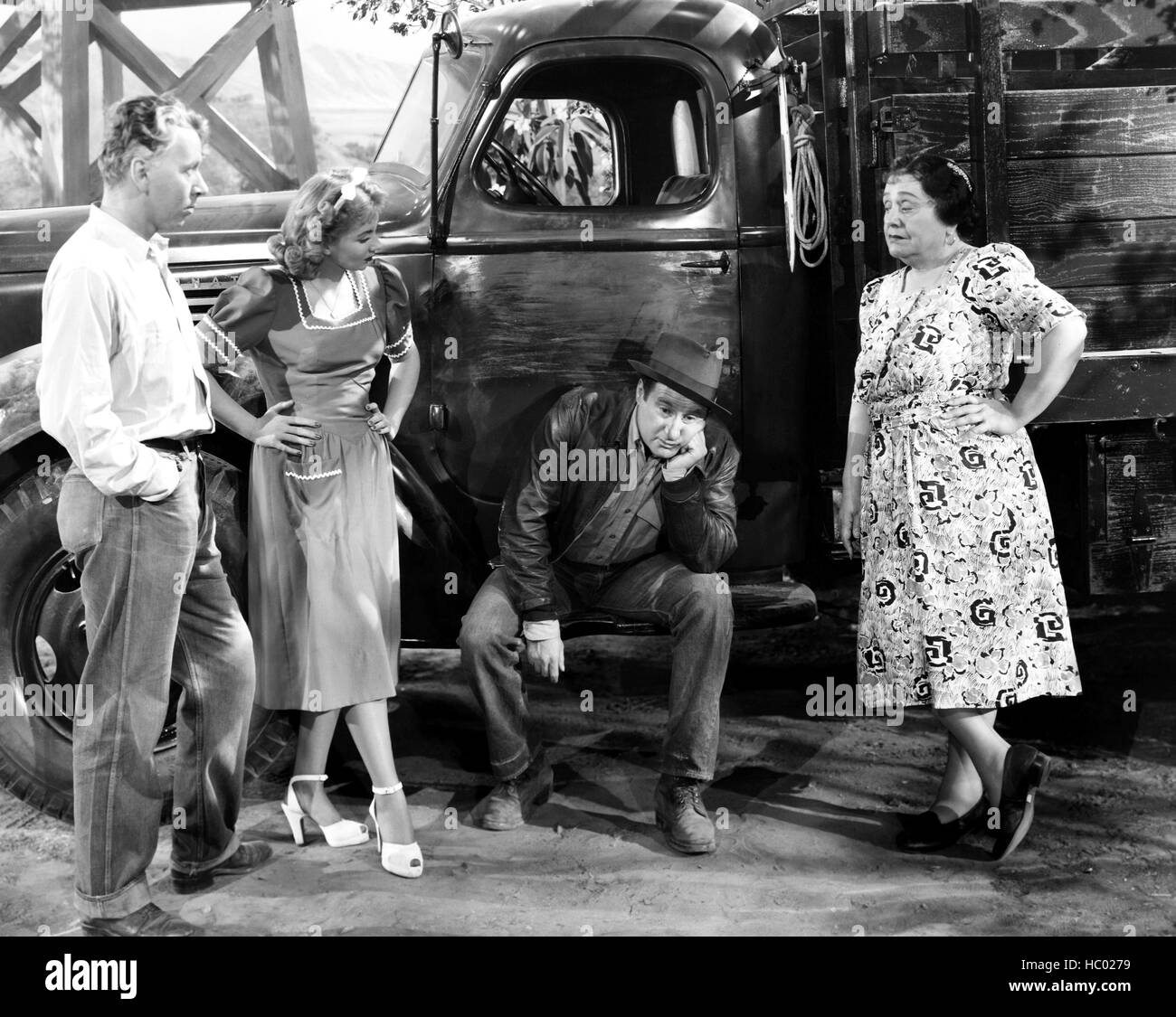 THE JUDGE STEPS OUT, from left, Alexander Knox, Ann Sothern, George ...