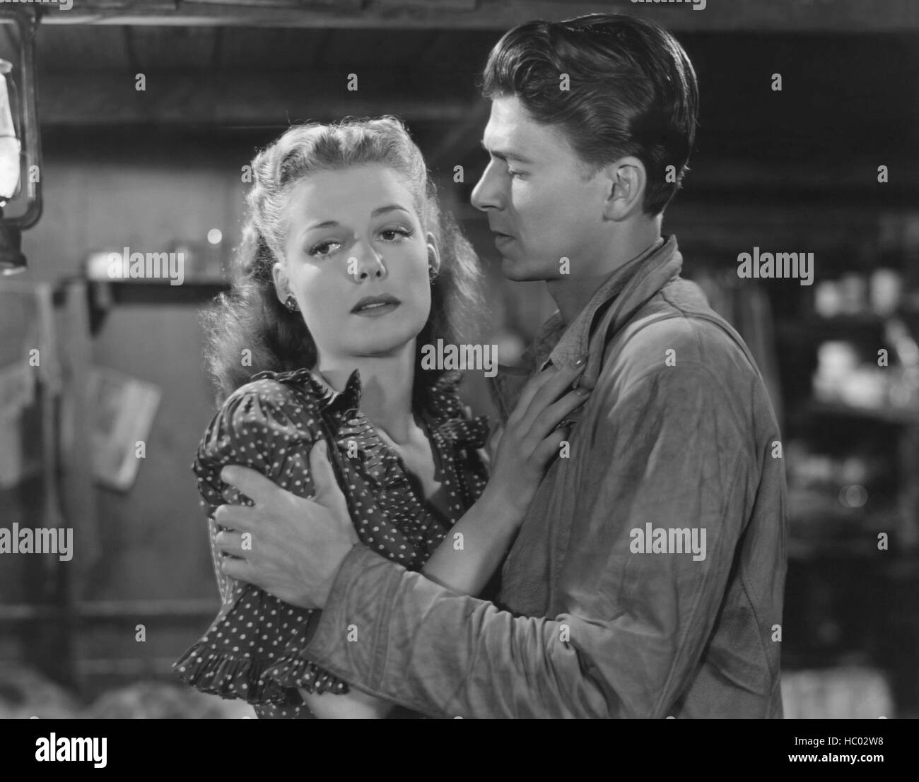 KINGS ROW, from left: Ann Sheridan, Ronald Reagan, 1942 Stock Photo - Alamy
