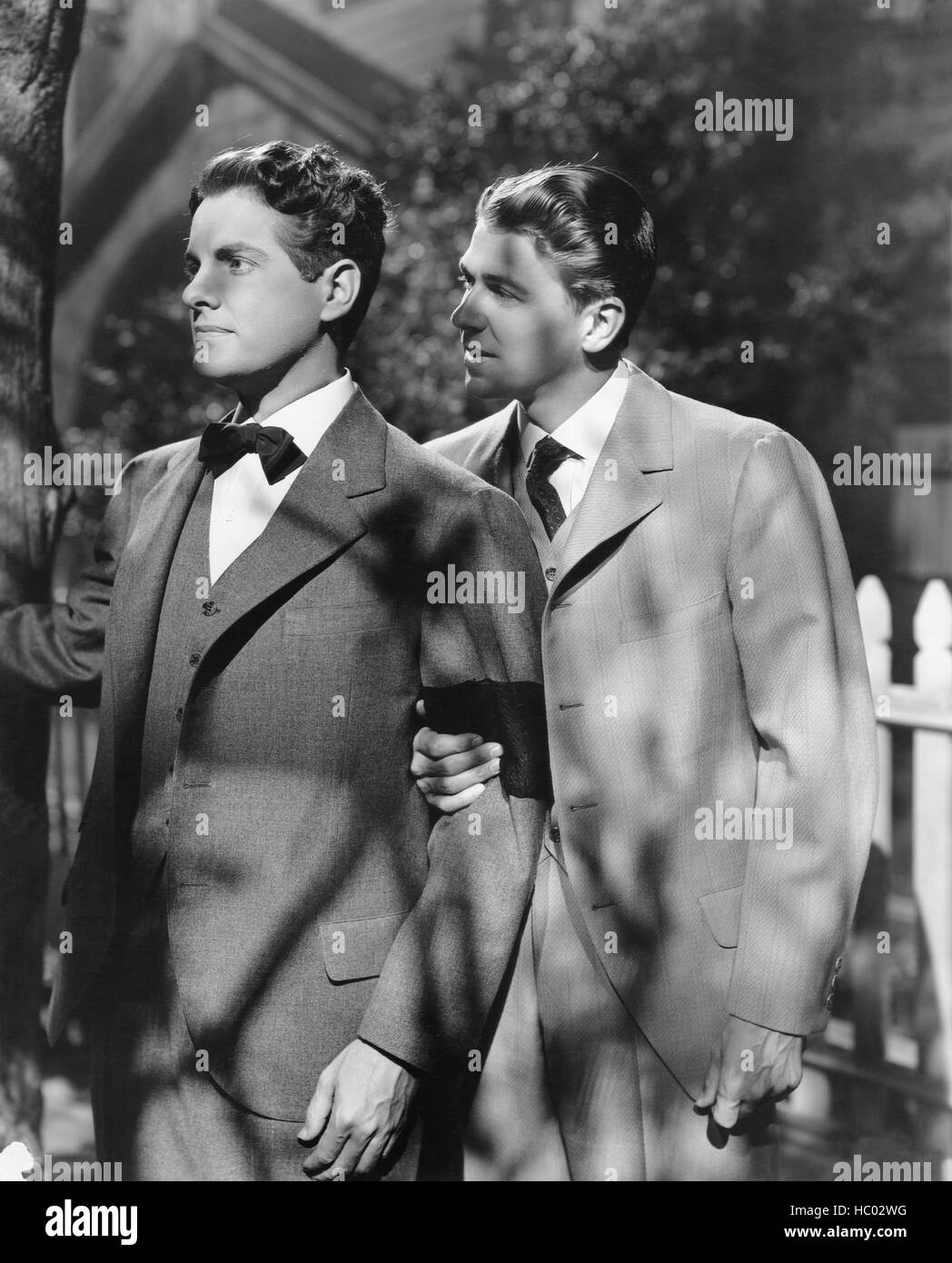 KINGS ROW, Robert Cummings, Ronald Reagan, 1942 Stock Photo - Alamy