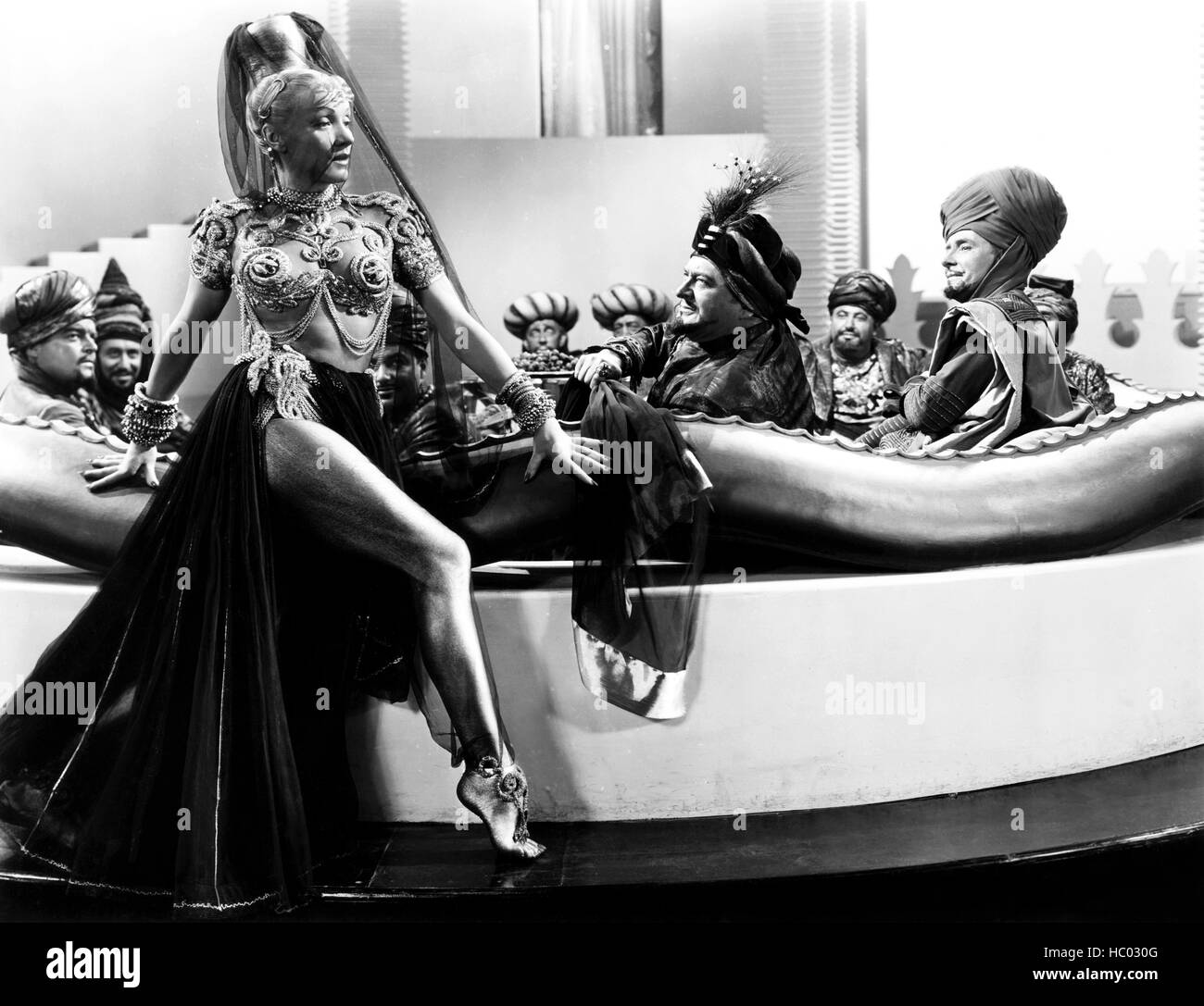 KISMET, from left, Marlene Dietrich, Edward Arnold, Ronald Colman, 1944 ...