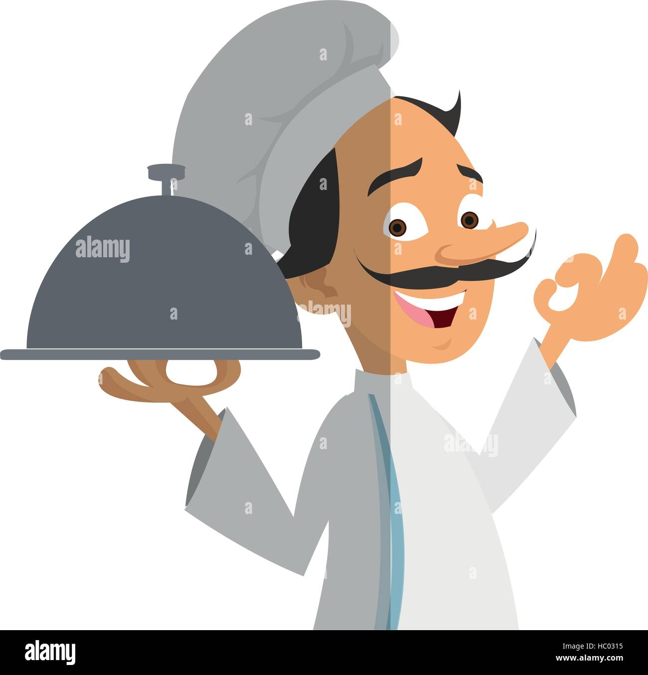 Isolated male chef cartoon design Stock Vector Image & Art - Alamy
