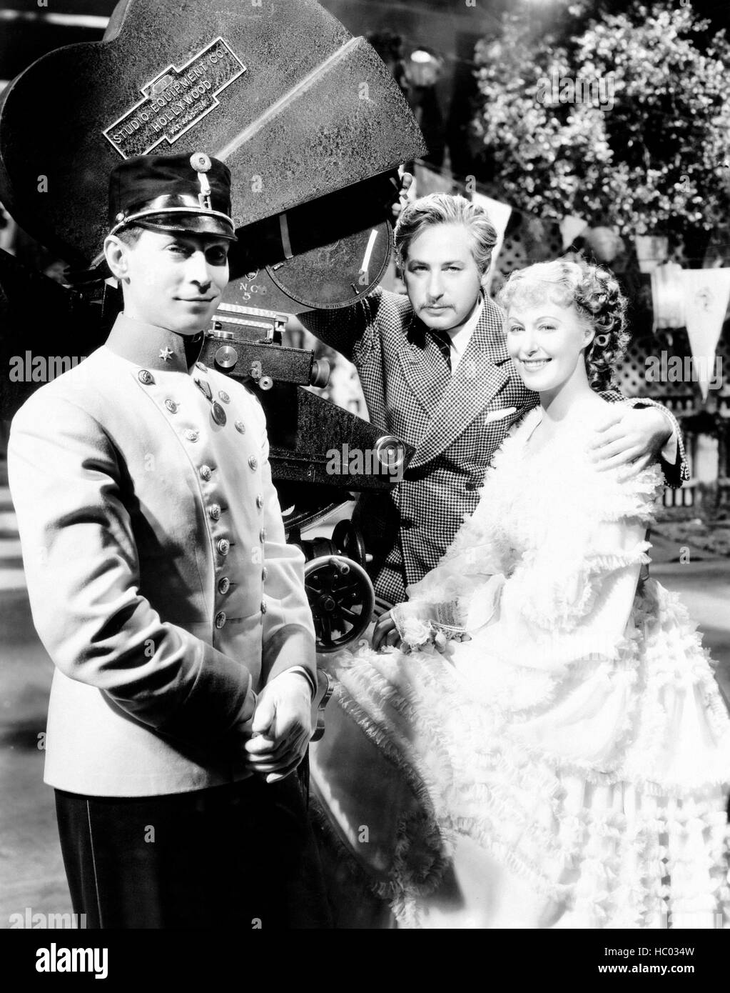 THE KING STEPS OUT, from left, Franchot Tone, director Josef von ...