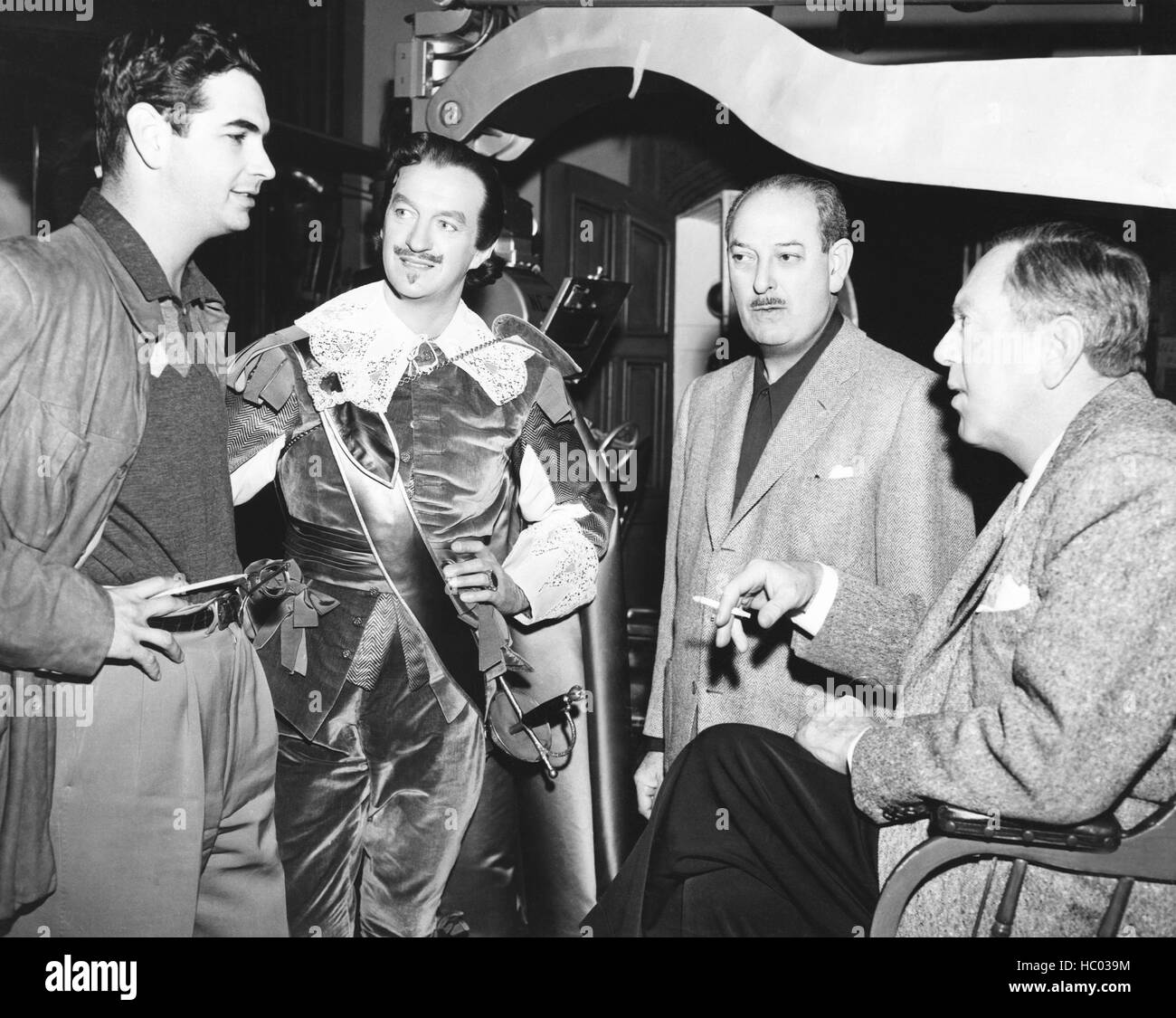 THE KING'S THIEF, screenwriter Christopher Knopf (left) and his father ...