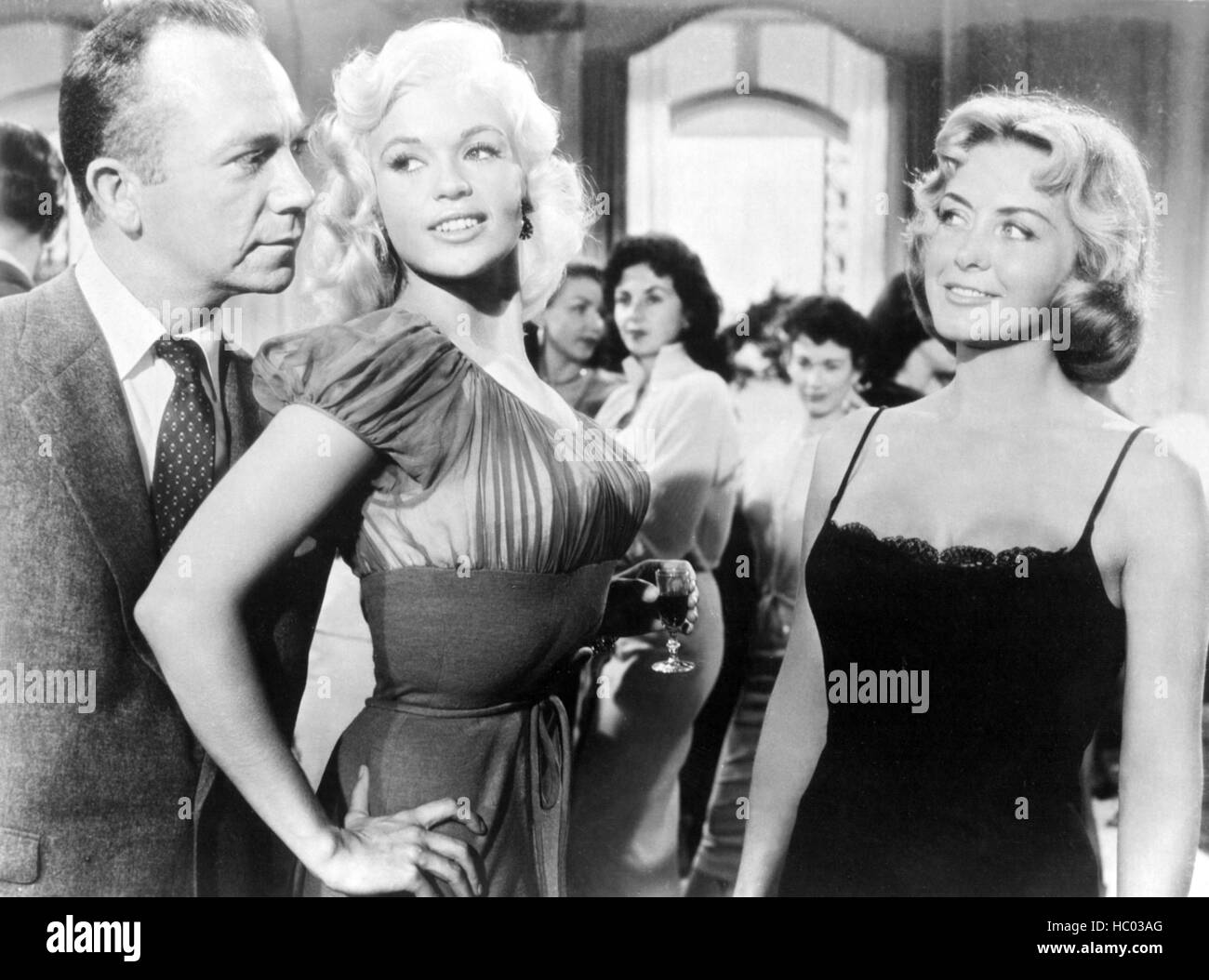 KISS THEM FOR ME, Ray Walston, Jayne Mansfield, Sue Collier, 1957, TM ...