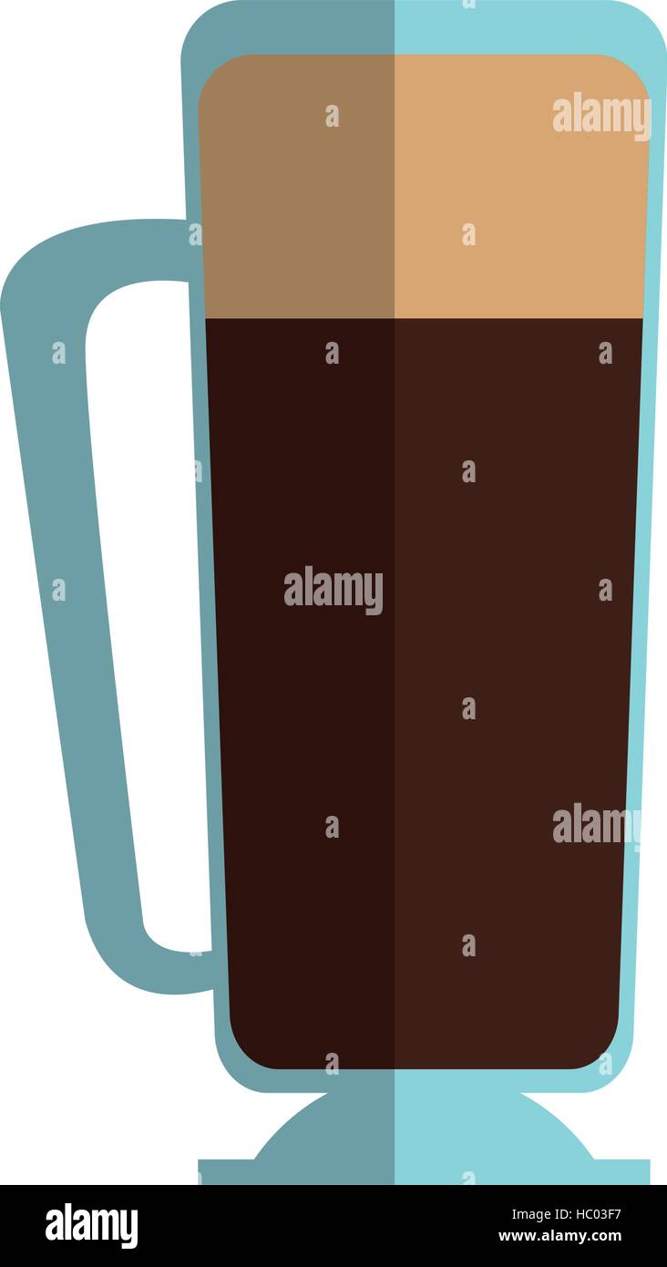Isolated coffee glass design Stock Vector Image & Art - Alamy