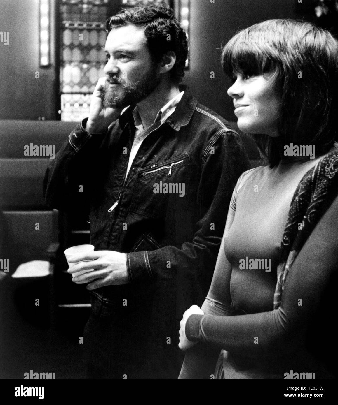 KLUTE, director Alan J. Pakula, Jane Fonda, 1971 Stock Photo - Alamy