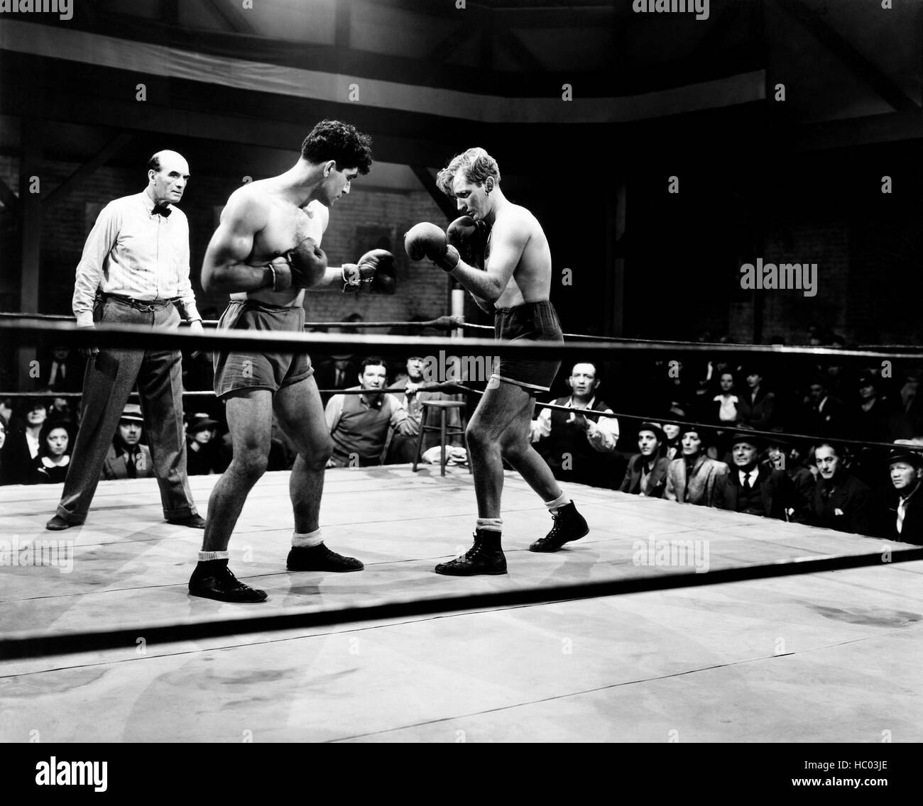 KNOCKOUT, from left, John Indrisano, Joe Gray, Arthur Kennedy, 1941 Stock Photo - Alamy