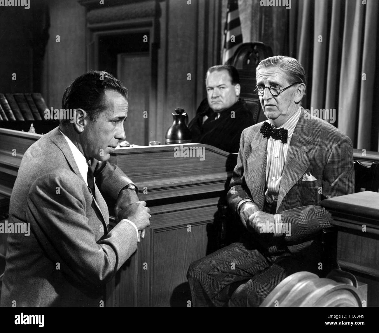 KNOCK ON ANY DOOR, Humphrey Bogart, Jimmy Conlin, 1949 Stock Photo - Alamy