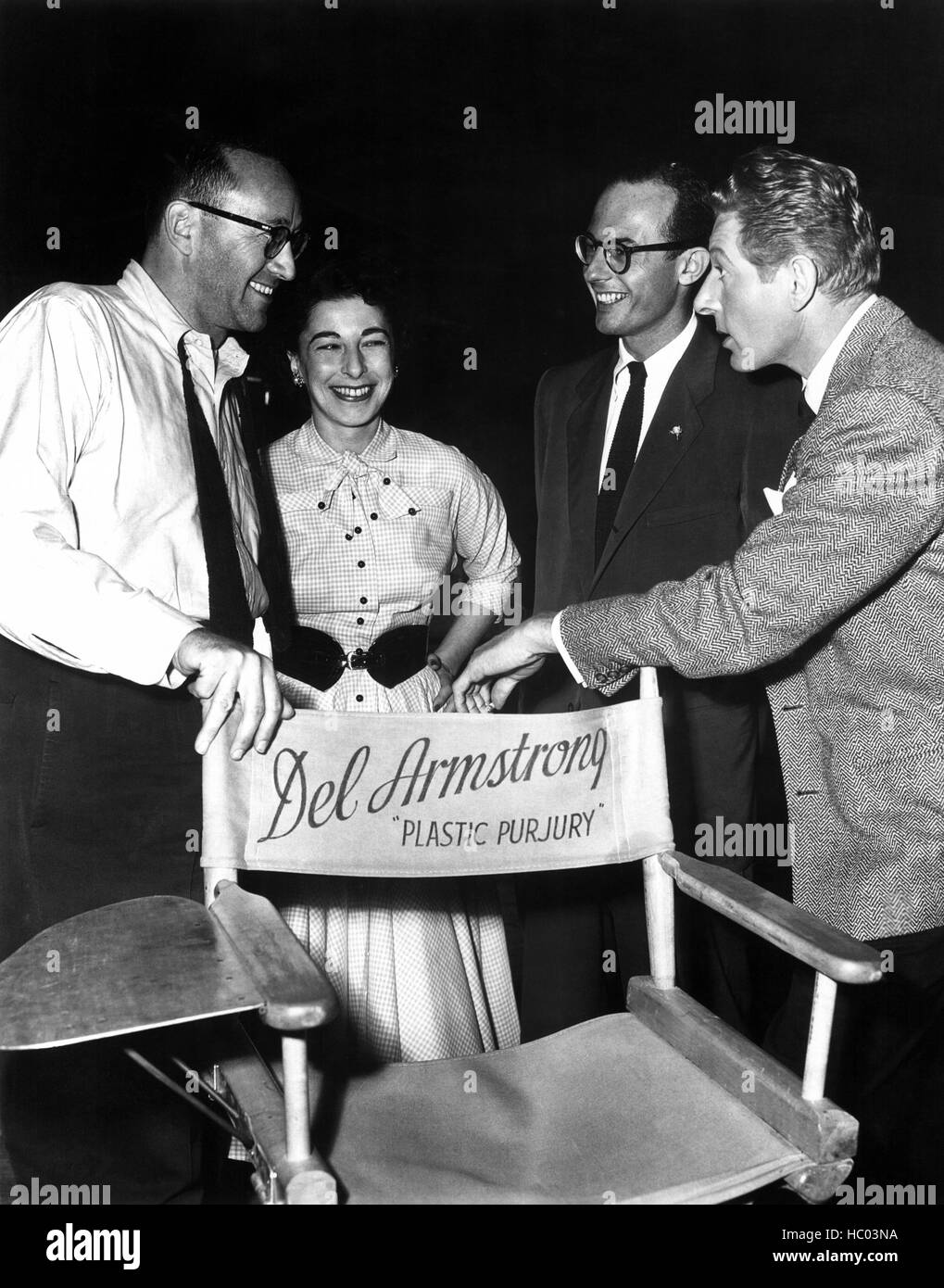 KNOCK ON WOOD, Melvin Frank, Sylvia Fine, Norman Panama and Danny Kaye ...