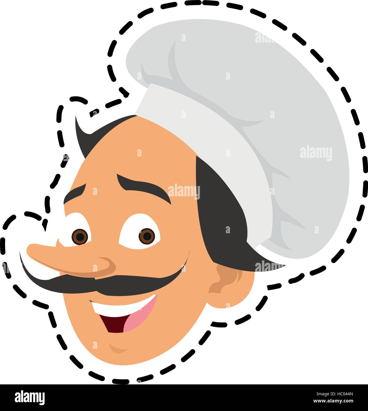 Isolated male chef cartoon design Stock Vector Image & Art - Alamy