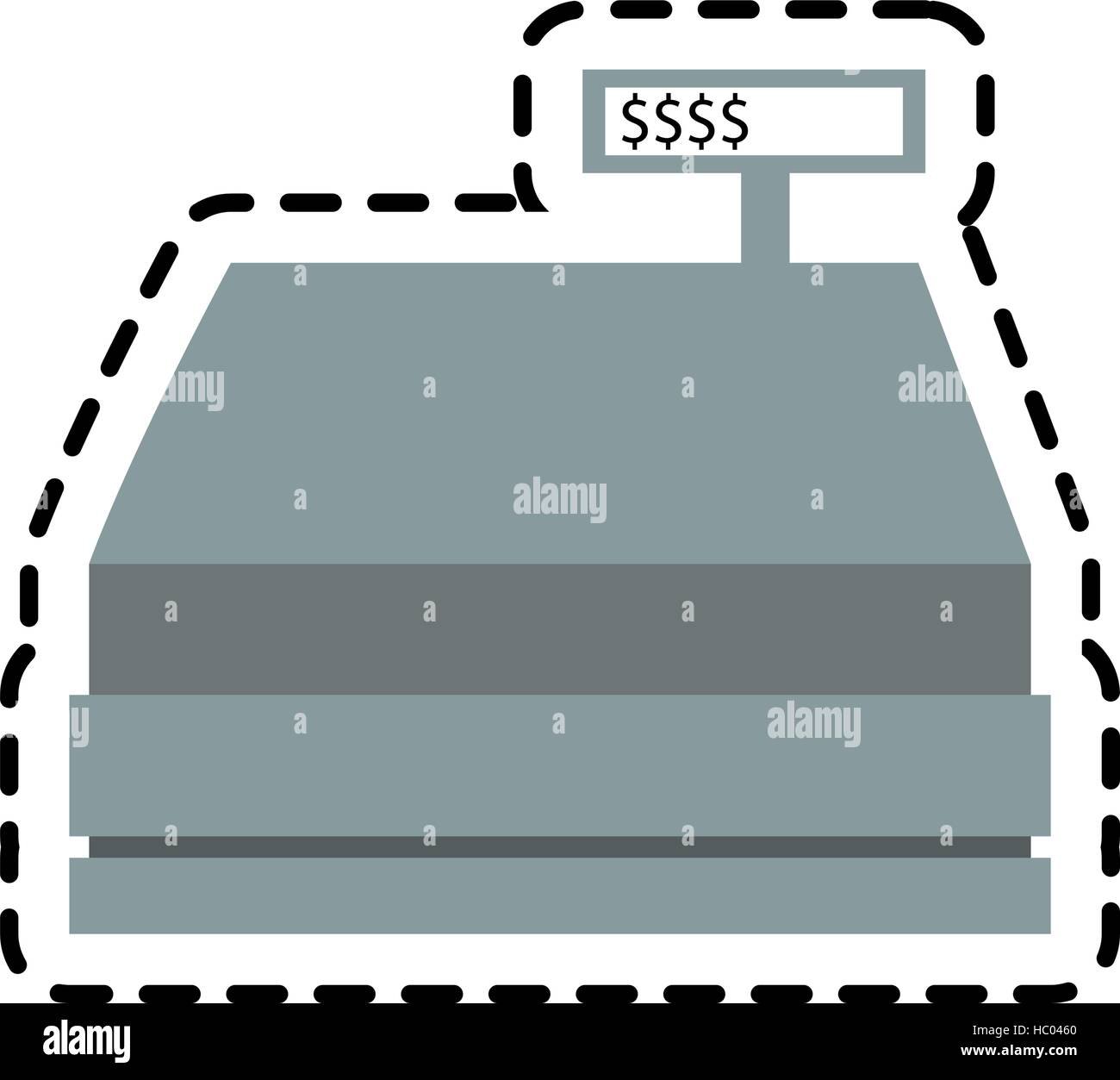 Isolated cash register design Stock Vector Image & Art - Alamy
