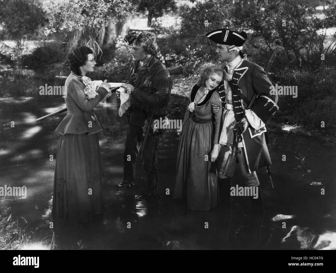 THE LAST OF THE MOHICANS, Binnie Barnes, Randolph Scott, Heather Angel ...