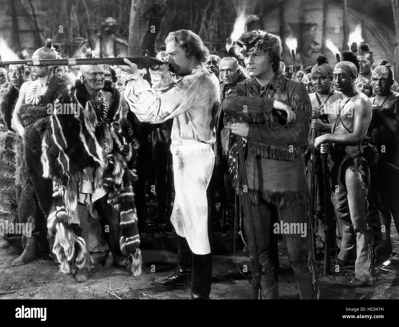 THE LAST OF THE MOHICANS, Randolph Scott, Henry Wilcoxon, 1936 Stock Photo - Alamy