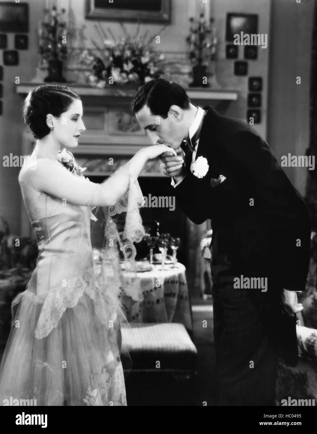 THE LAST OF MRS. CHEYNEY, Norma Shearer, Basil Rathbone, 1929 Stock ...