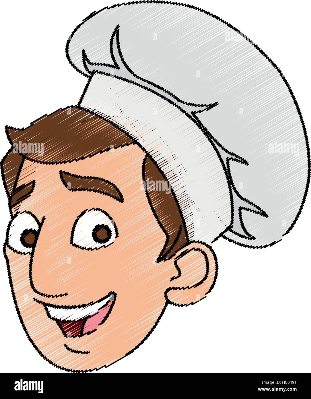 Isolated male chef cartoon design Stock Vector Image & Art - Alamy