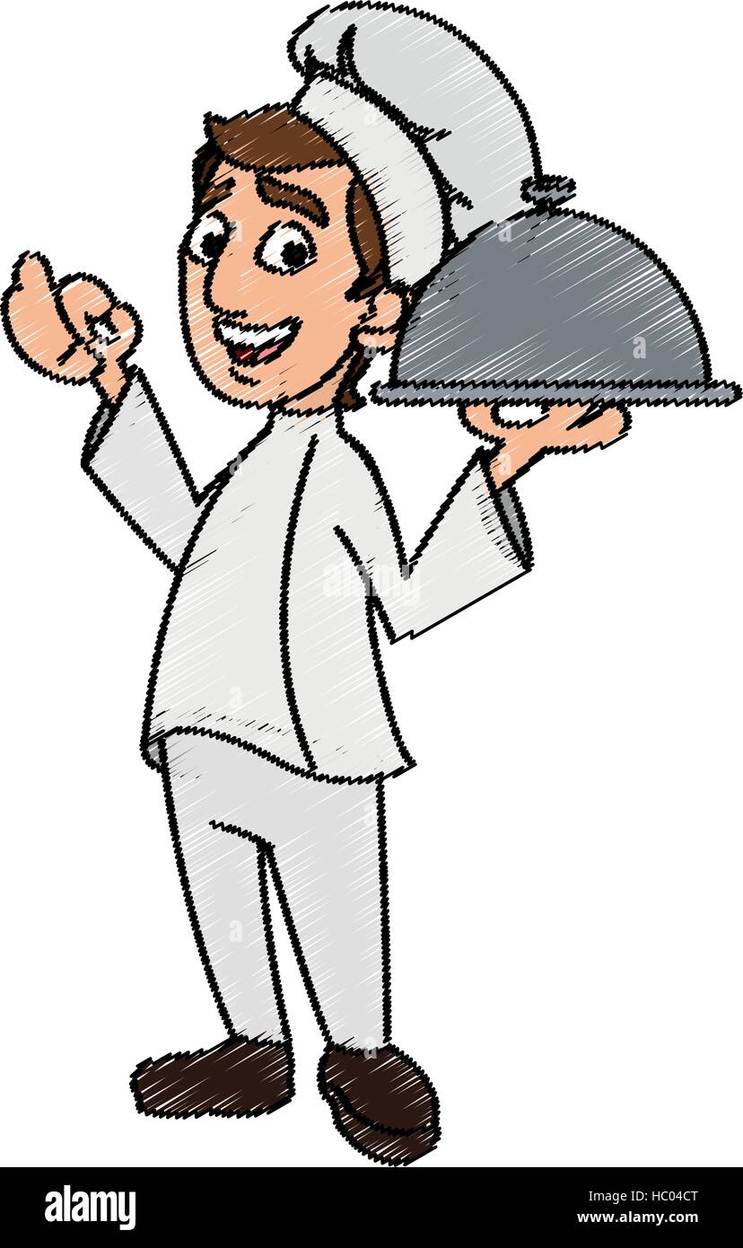 Isolated male chef cartoon design Stock Vector Image & Art - Alamy