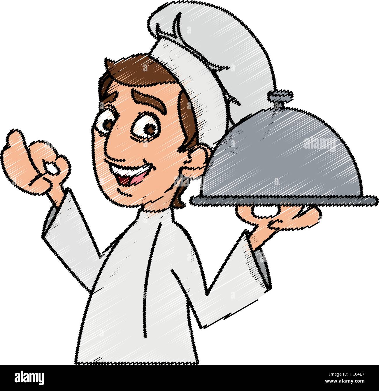 Isolated male chef cartoon design Stock Vector Image & Art - Alamy