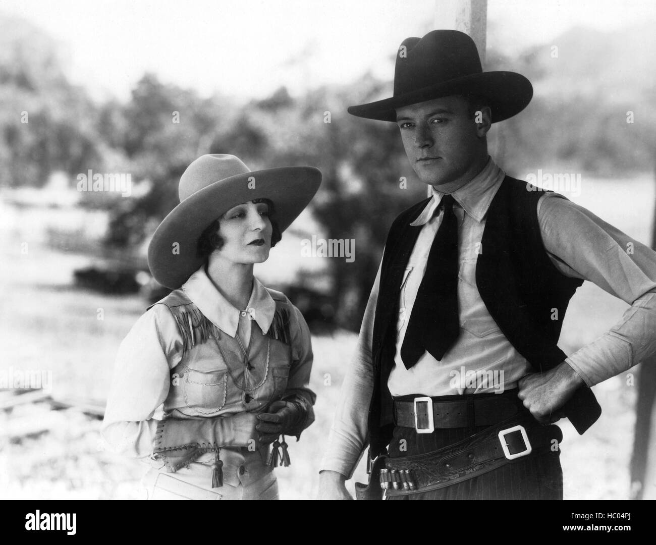 THE LAST OUTLAW, Betty Jewel, Jack Luden, 1927 Stock Photo - Alamy