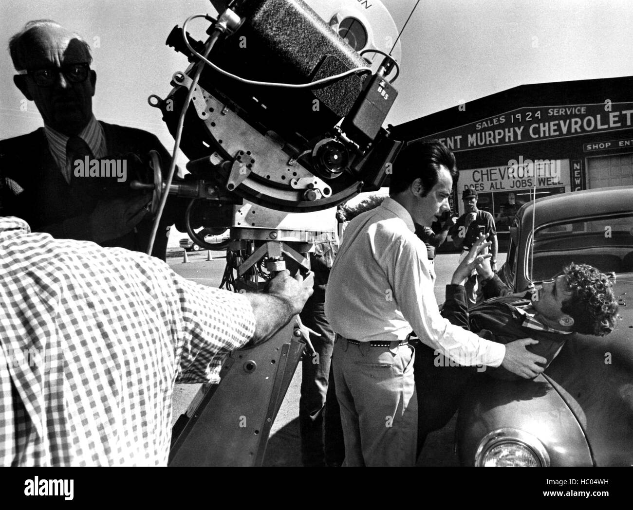 THE LAST PICTURE SHOW, Peter Bogdanovich on set, 1971 Stock Photo - Alamy