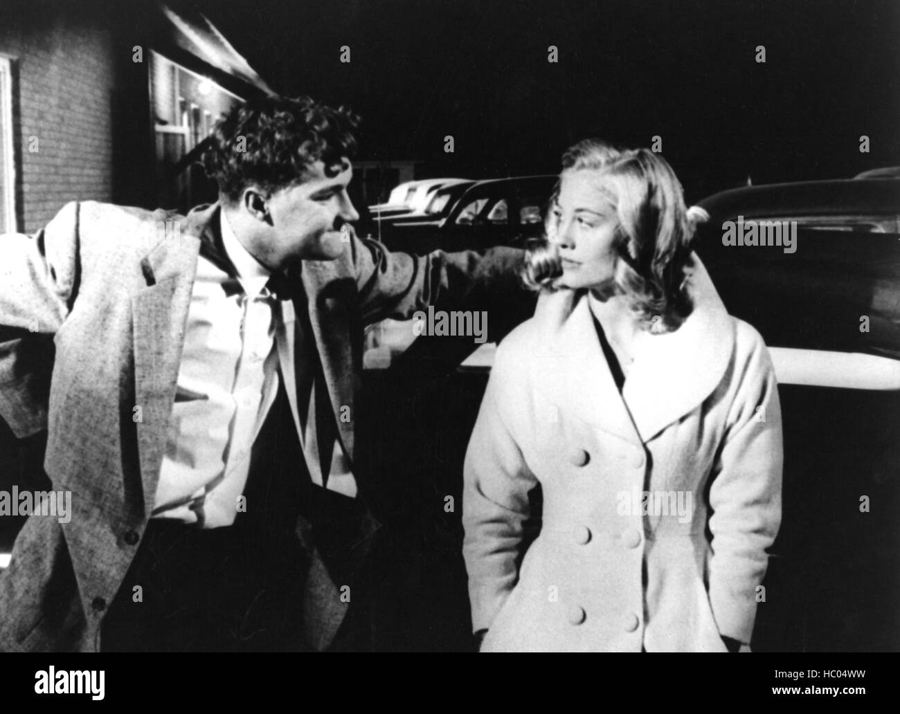 THE LAST PICTURE SHOW, Randy Quaid, Cybill Shepherd, 1971 Stock Photo ...