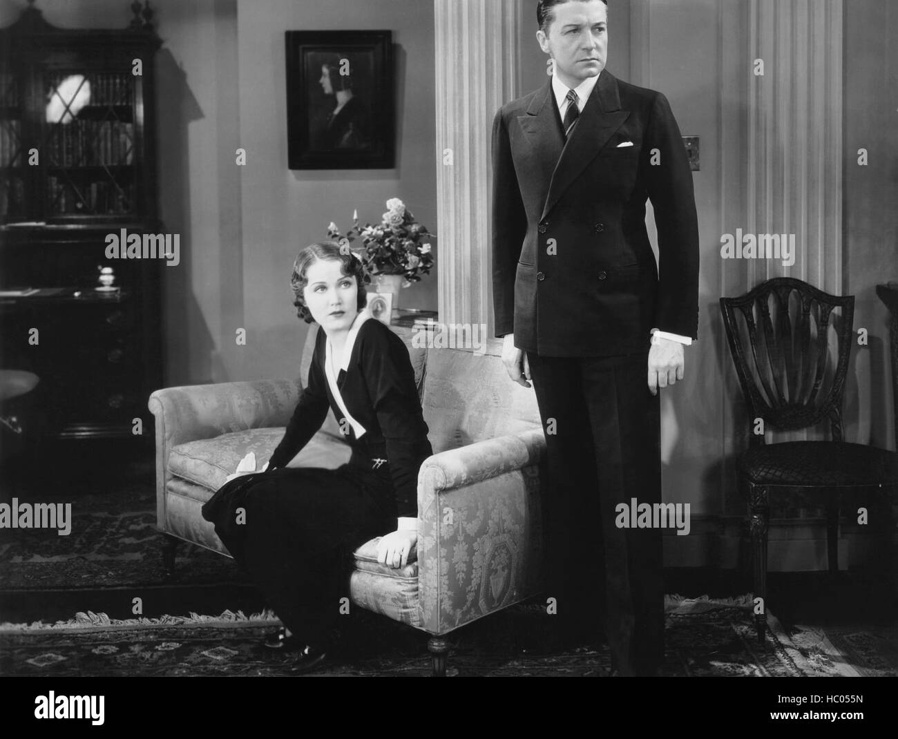 THE LAWYER'S SECRET, from left, Fay Wray, Clive Brook, 1931 Stock Photo ...