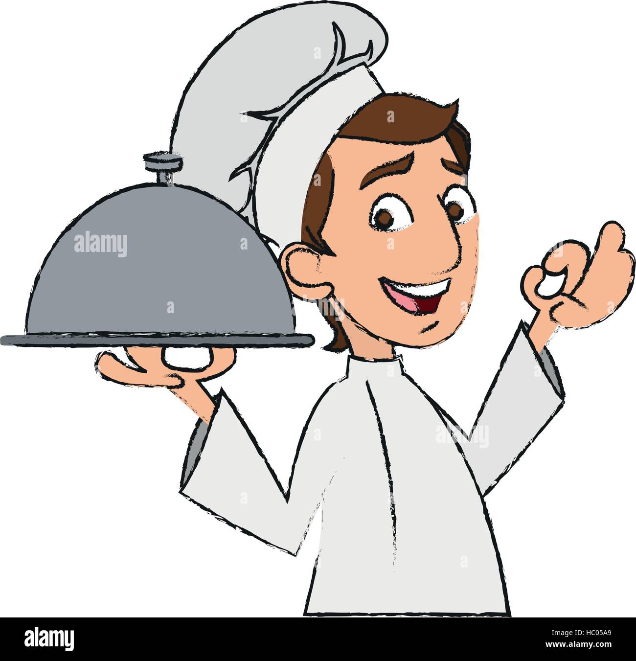 Isolated Male Chef Cartoon Design Stock Vector Image And Art Alamy