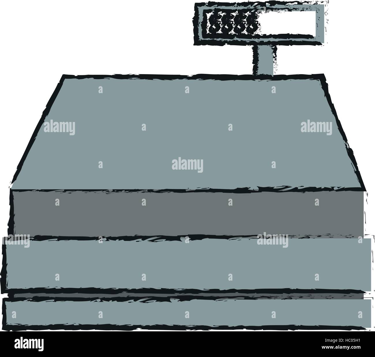 Isolated cash register design Stock Vector Image & Art - Alamy