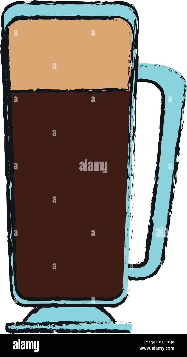 Isolated coffee glass design Stock Vector Image & Art - Alamy