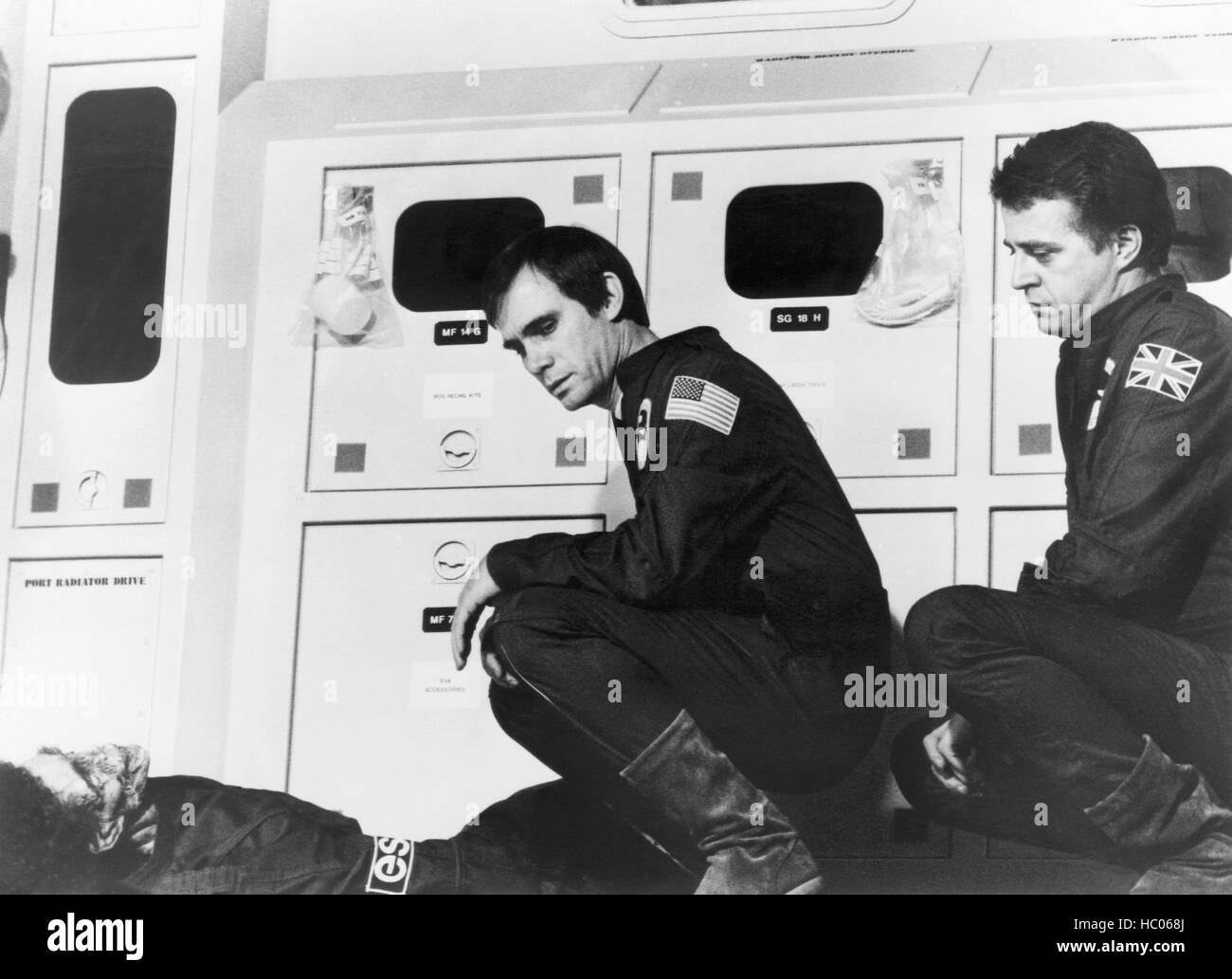 LIFEFORCE, Steve Railsback (center), Nicholas Ball (right), 1985 ...