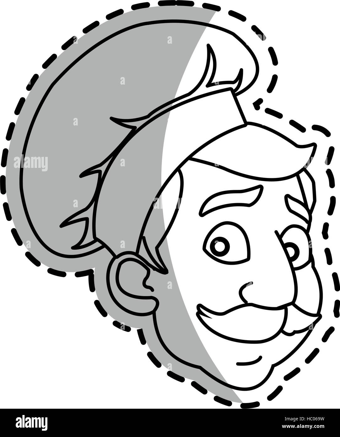 Isolated male chef cartoon design Stock Vector Image & Art - Alamy