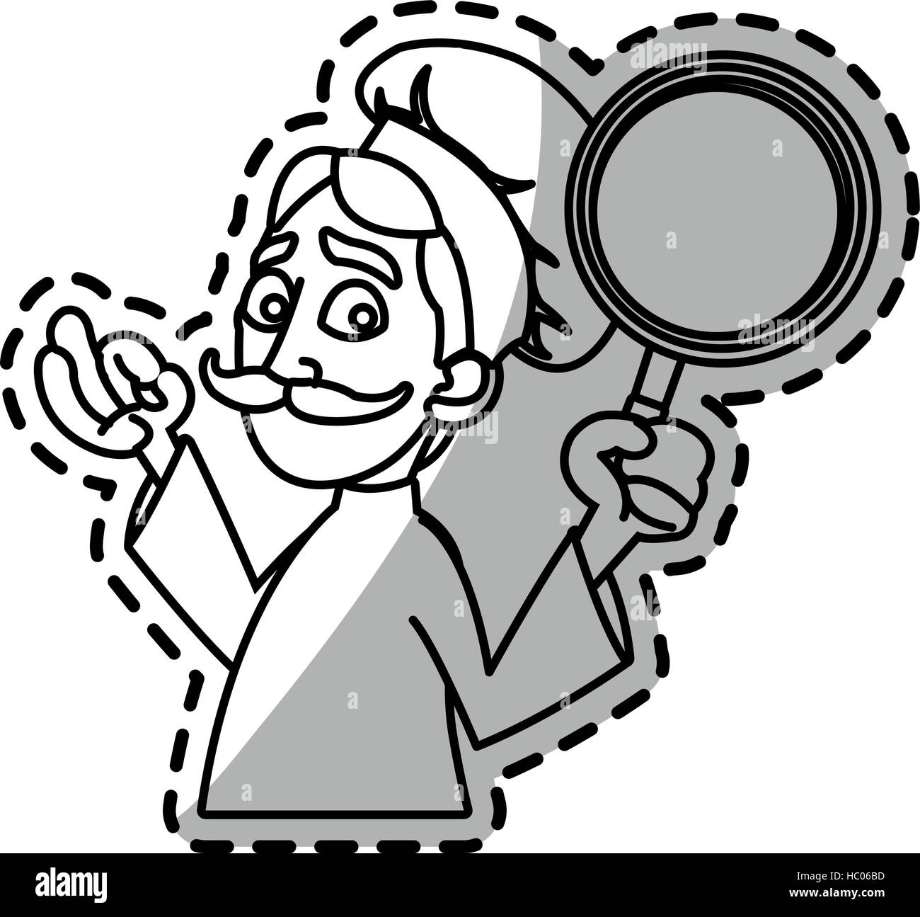 Isolated male chef cartoon design Stock Vector Image & Art - Alamy