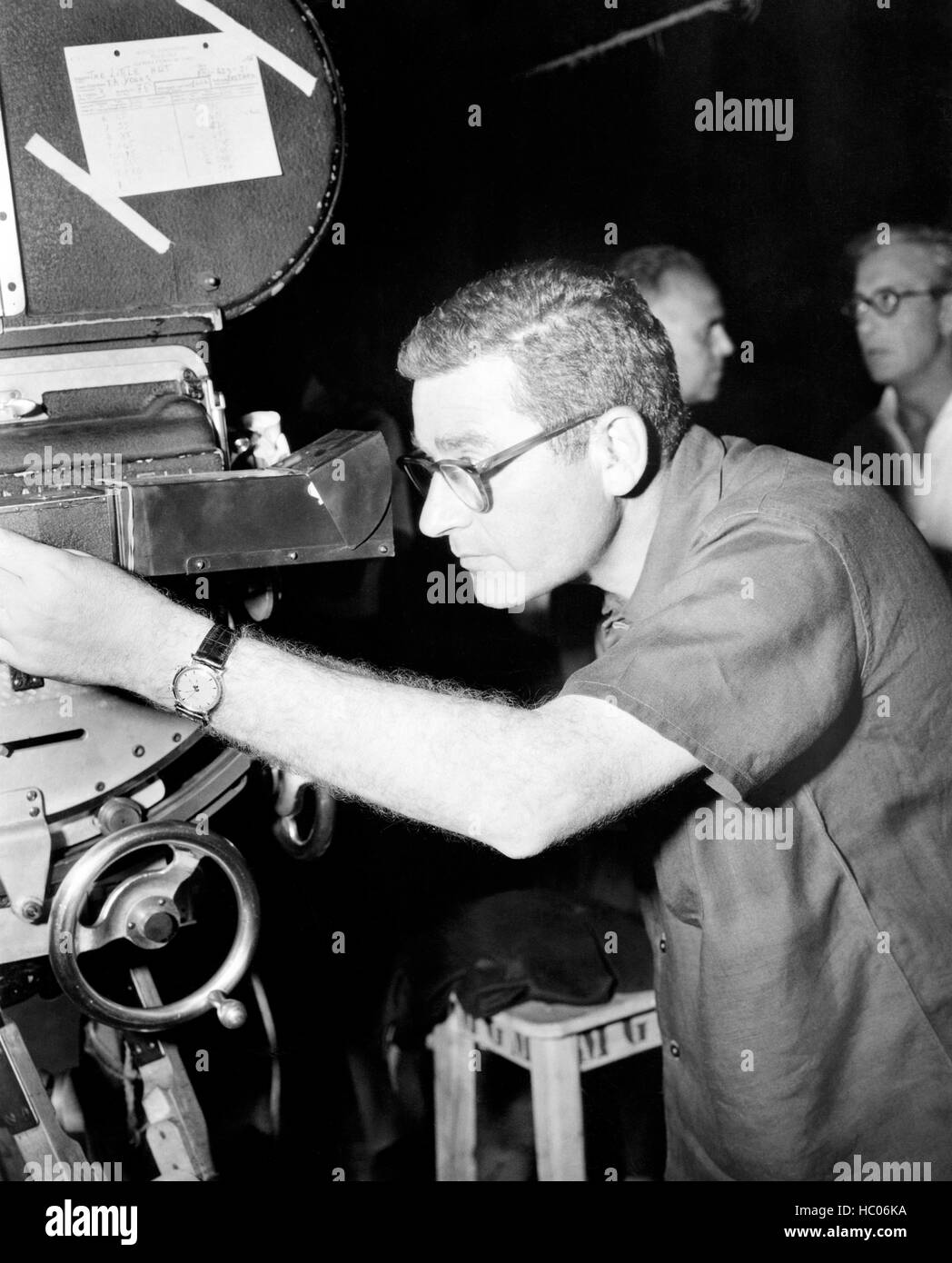 THE LITTLE HUT, director Mark Robson on set, 1957 Stock Photo - Alamy