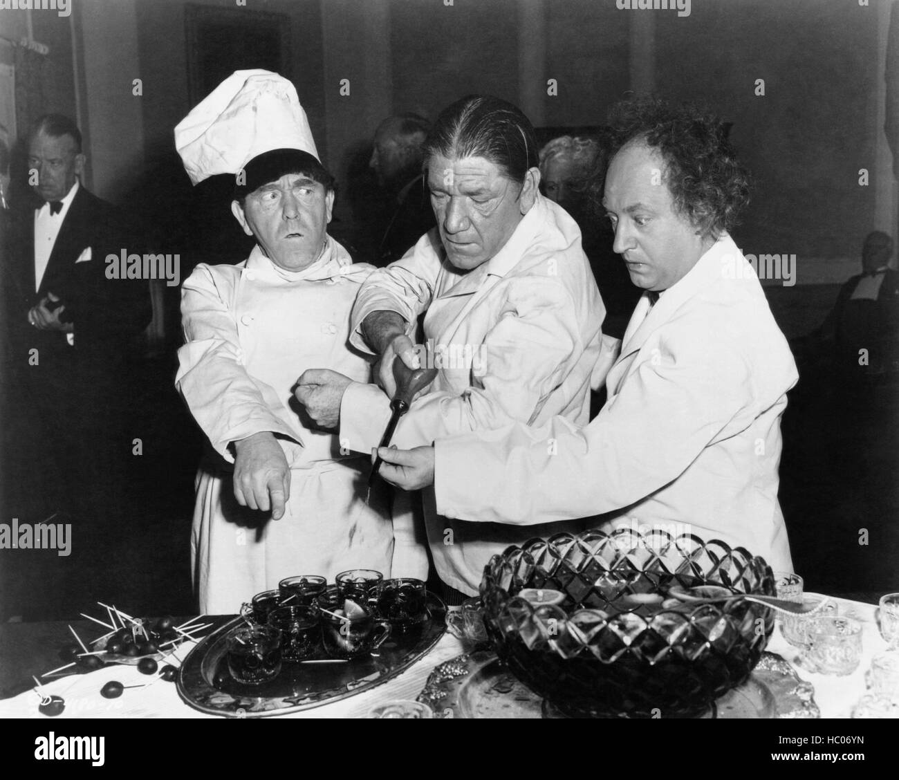 LISTEN, JUDGE, from left: Moe Howard, Shemp Howard, Larry Fine, 1952 ...