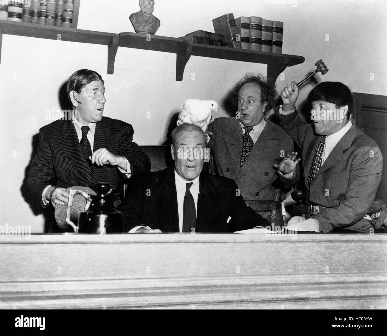 LISTEN, JUDGE, from left: Shemp Howard, Vernon Dent, Larry Fine, Moe ...