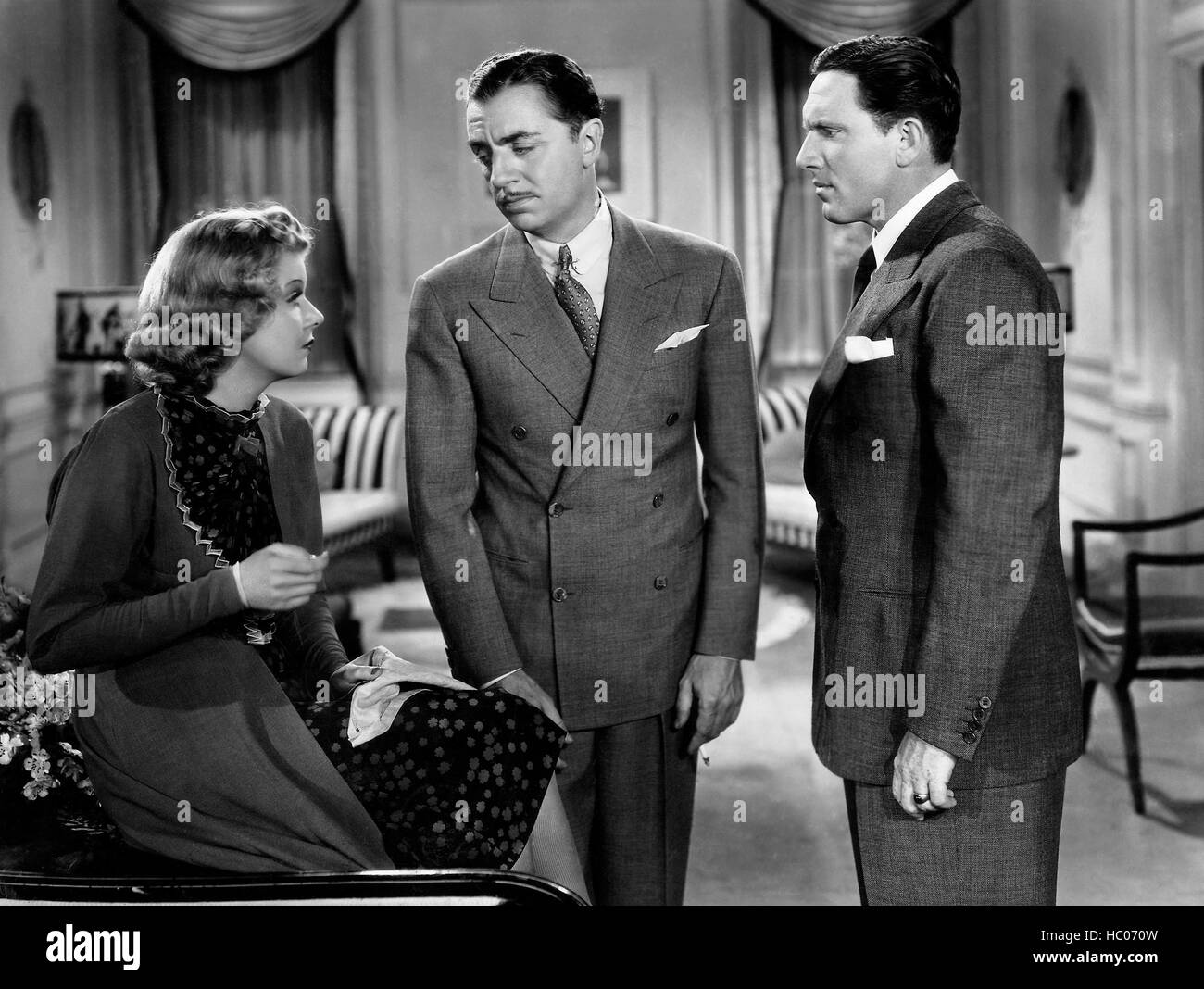 LIBELED LADY, Jean Harlow, William Powell, Spencer Tracy, 1936 Stock ...