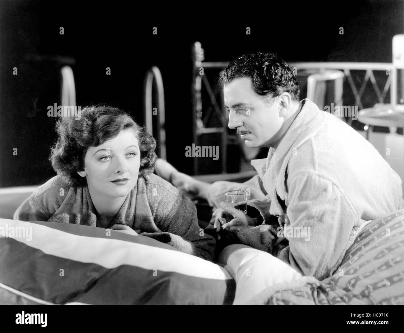 LIBELED LADY, Myrna Loy, William Powell, 1936 Stock Photo - Alamy