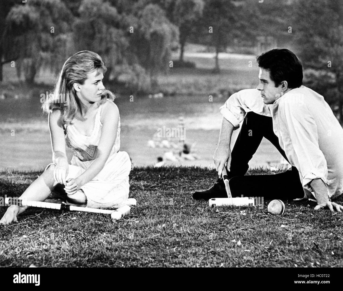 LILITH, from left, Jean Seberg, Warren Beatty, 1964 Stock Photo - Alamy