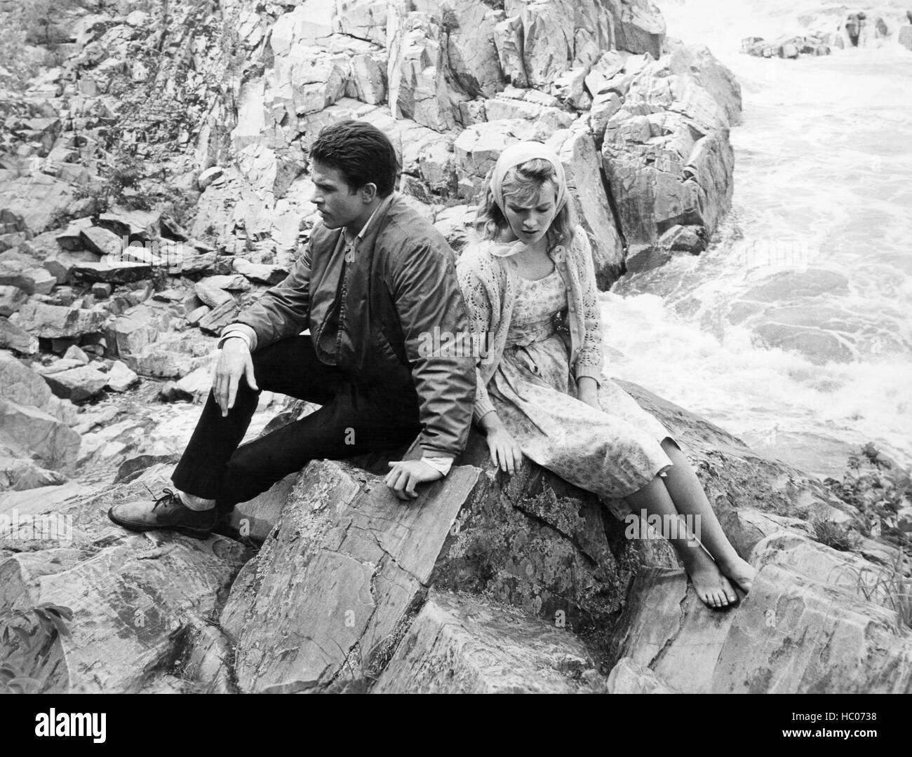 LILITH, Warren Beatty, Jean Seberg, 1964 Stock Photo - Alamy
