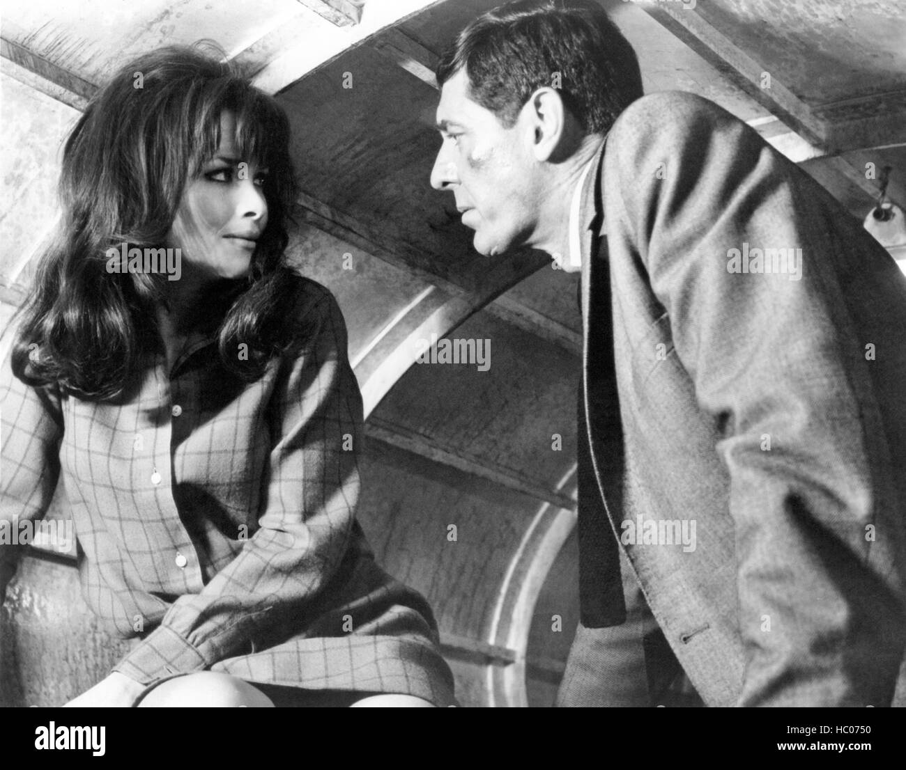 THE LIMBO LINE, from left: Kate O'Mara, Craig Stevens, 1968 Stock Photo ...