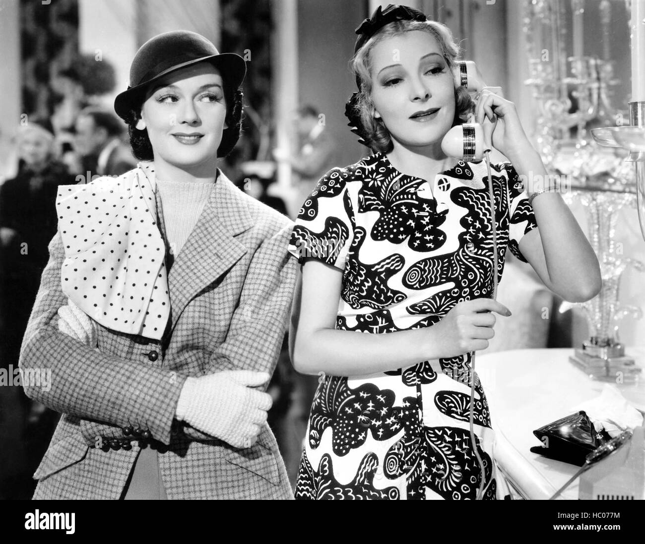 LIVE, LOVE AND LEARN, from left, Rosalind Russell, Helen Vinson, 1937 ...