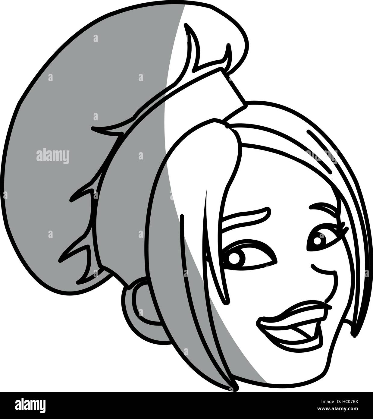 Isolated female chef cartoon design Stock Vector Image & Art - Alamy