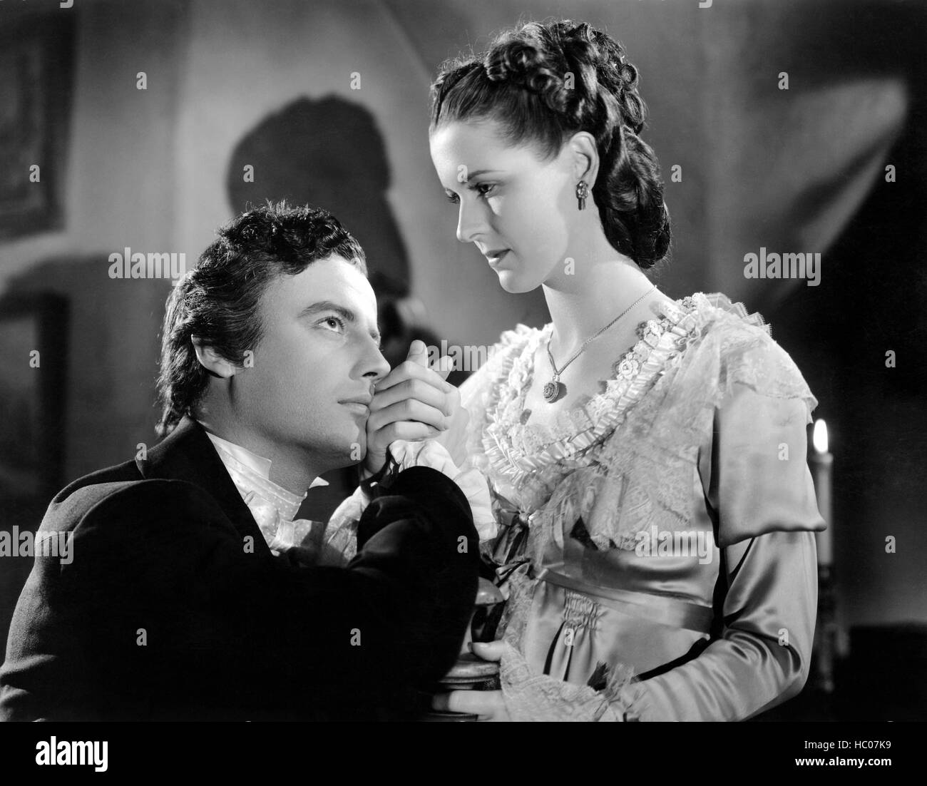 THE LOVES OF EDGAR ALLAN POE, Shepperd Strudwick, Mary Howard, 1942, (c) 20th Century Fox, TM ...