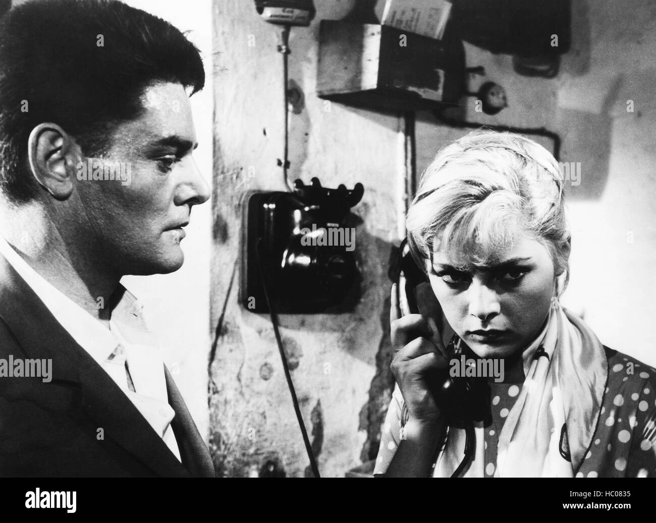 LOST SOULS, (aka VITE PERDUTE), from left: Gabriele Tinti, Virna Lisi ...