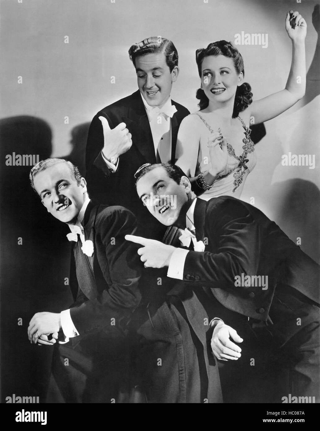 LOVE THY NEIGHBOR, Joe McMichael, Ted McMichael, Judd McMichael, Helen ...