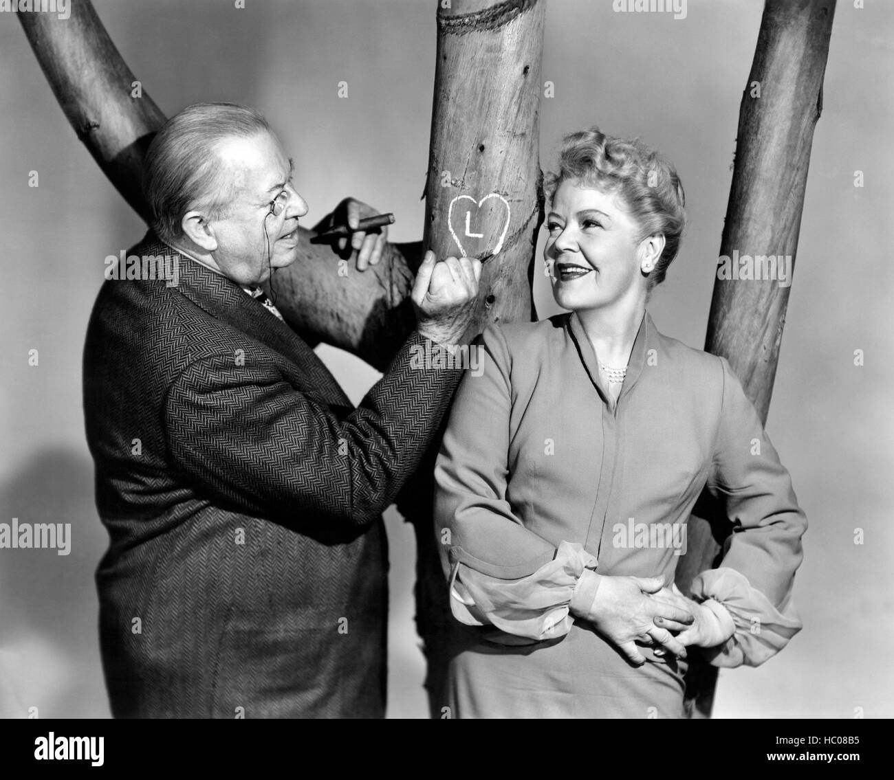 LOUISA, from left: Charles Coburn, Spring Byington, 1950 Stock Photo ...