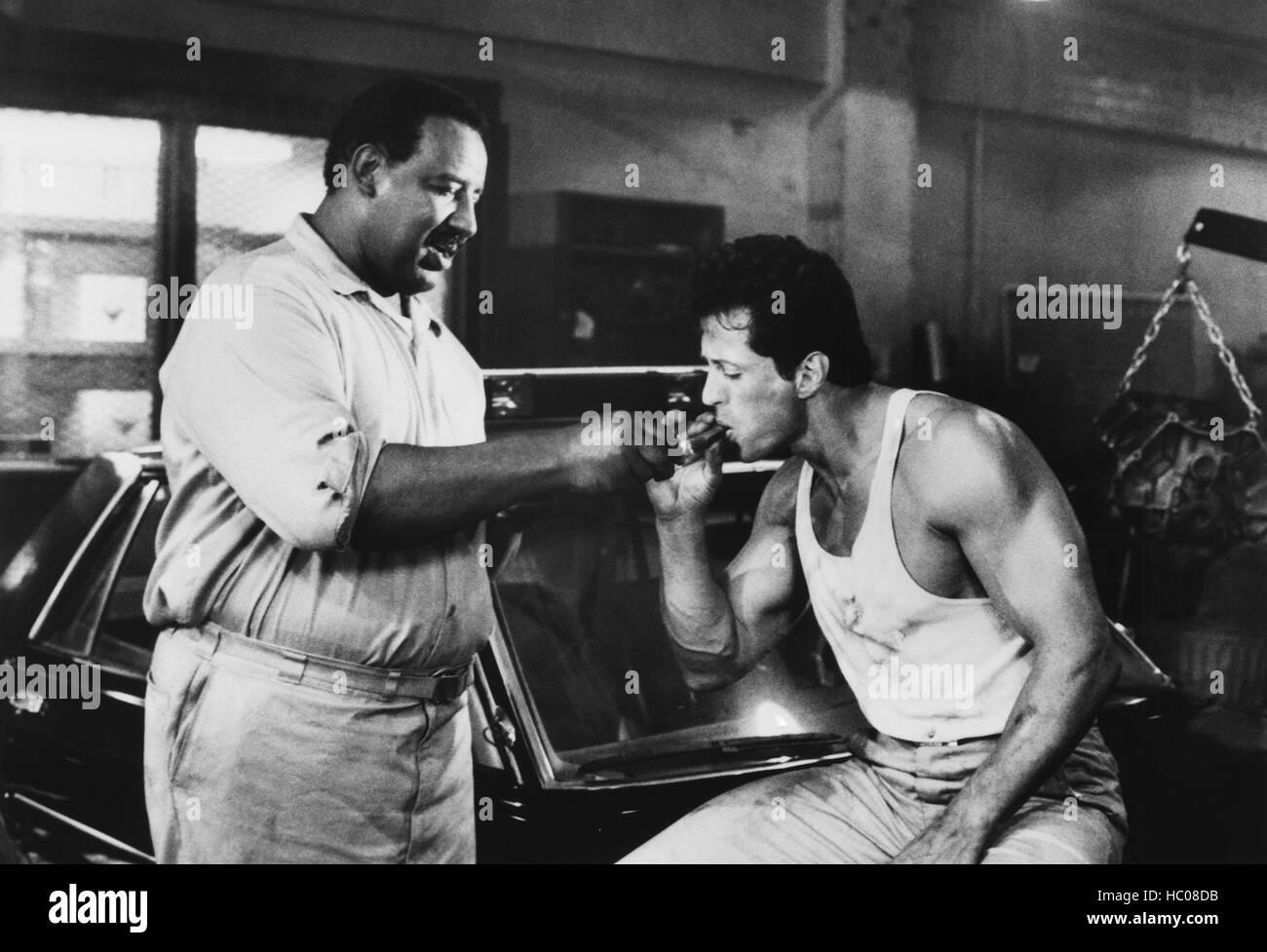LOCK UP, Frank McRae, Sylvester Stallone, 1989, (c)TriStar Pictures ...