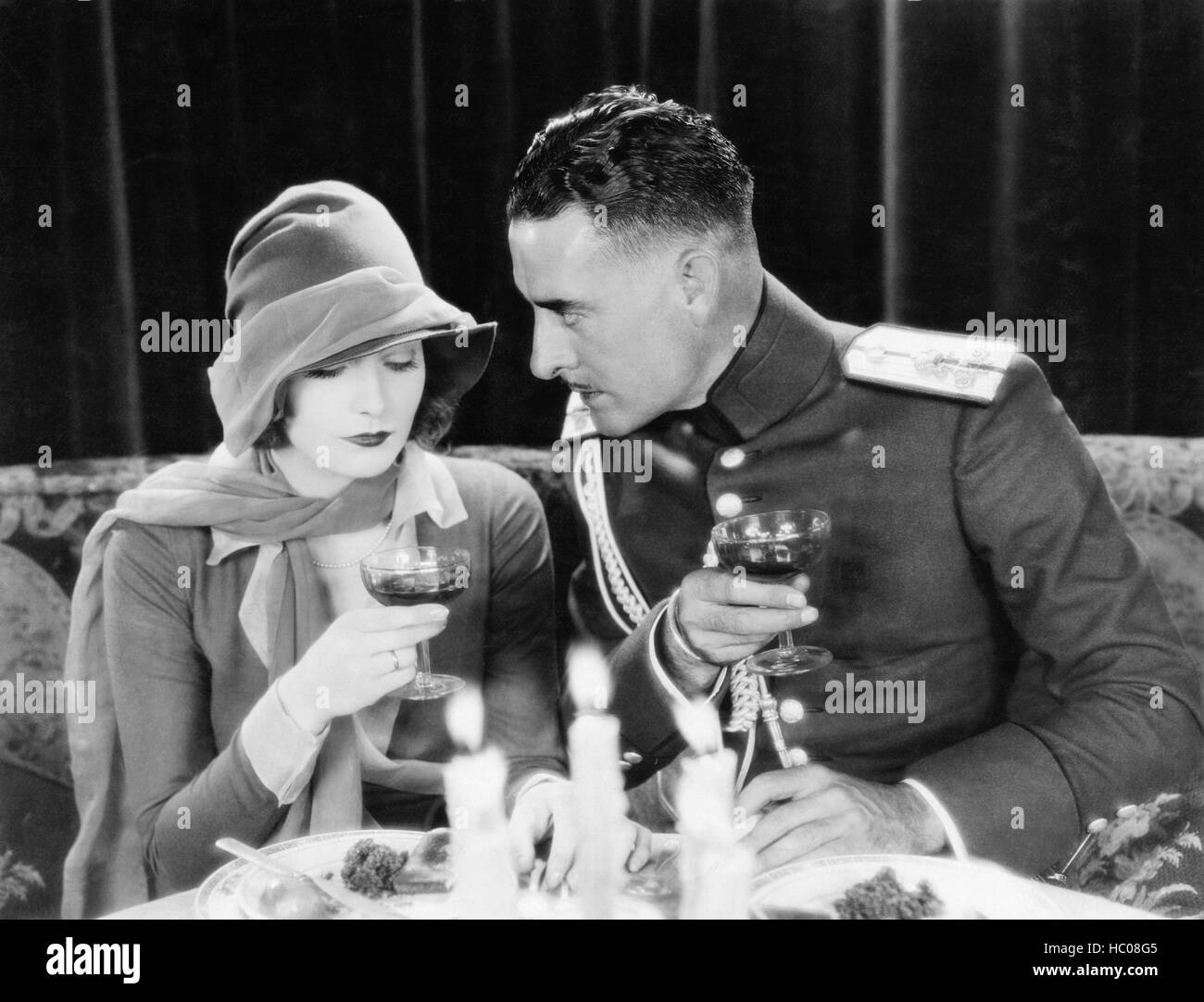 LOVE, from left, Greta Garbo, John Gilbert, 1927 Stock Photo - Alamy